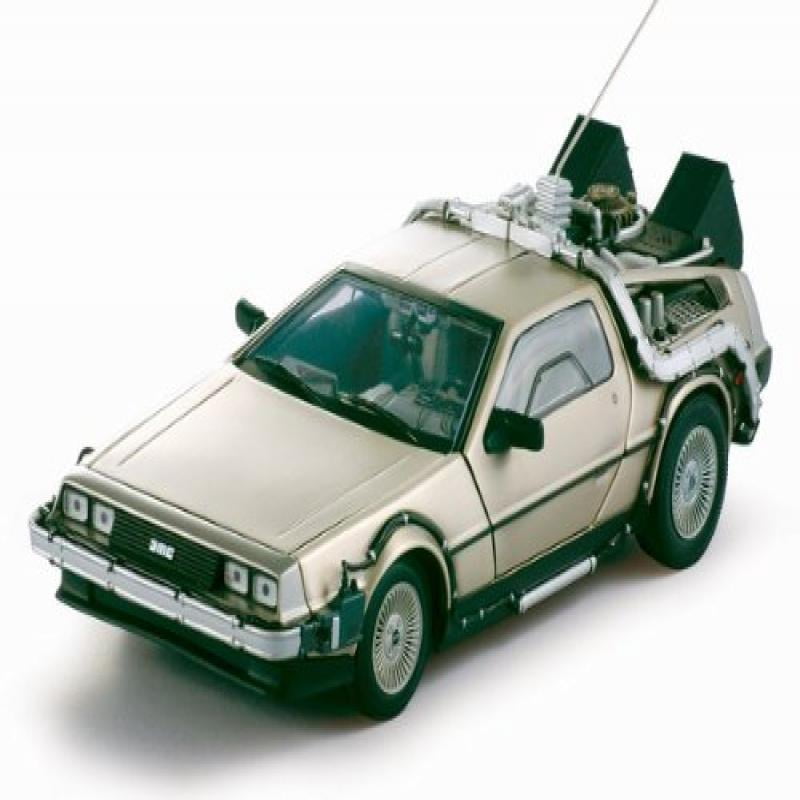 Delorean Diecast Model 1:18 Back to the Future I Die cast Car - Walmart.com