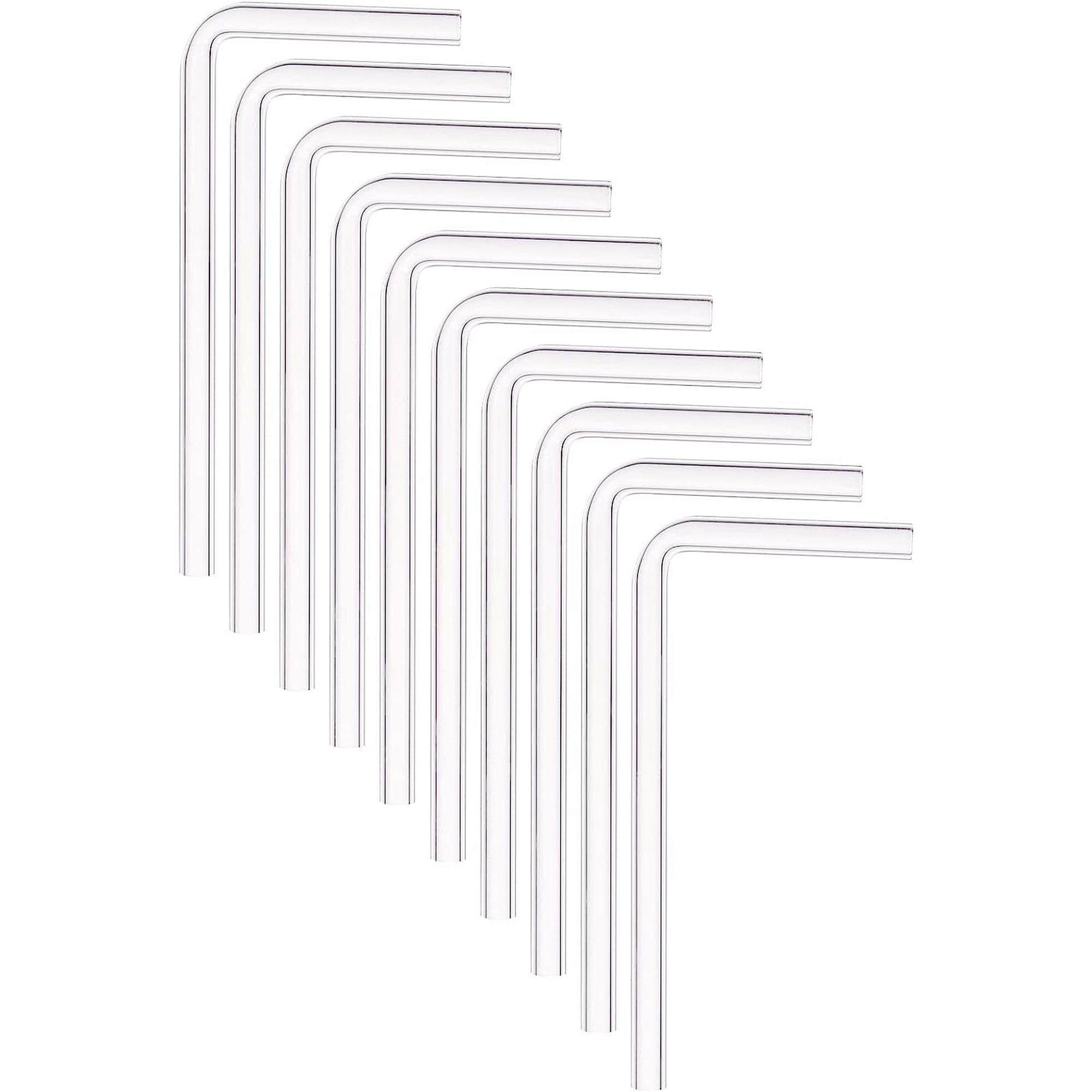 Click here for Nobrand 10-Pack L-Shaped Glass Tubes 4.3-Inch Deli... prices