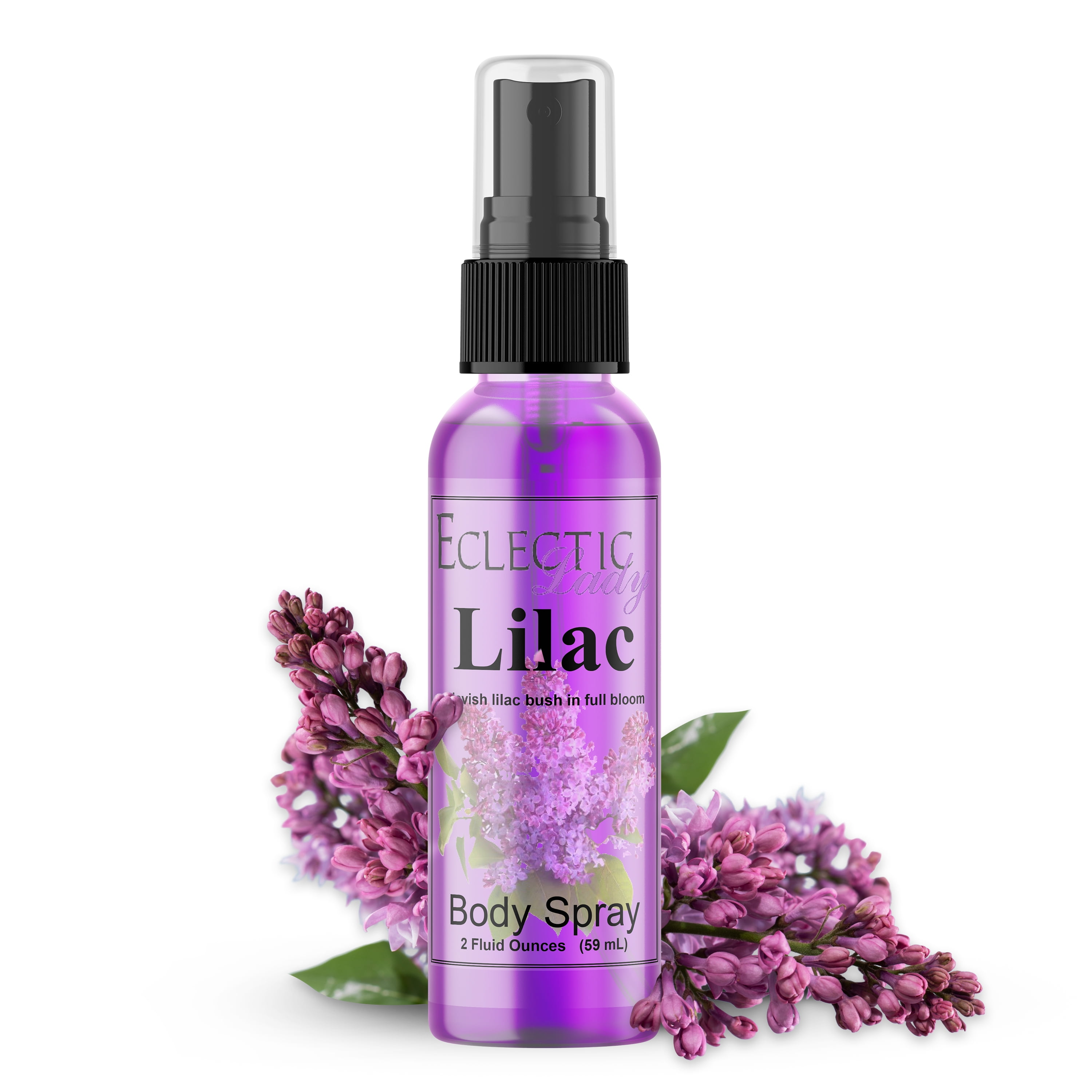 Lilac Body Spray, Eclectic Lady, Hydrating Mist, Unisex, 2 oz - Walmart.com