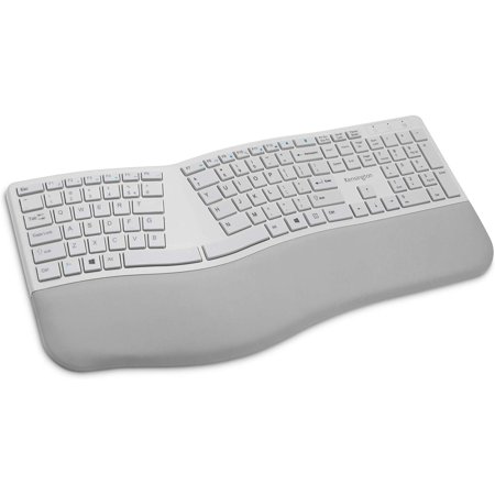 Kensington Pro Fit Ergonomic Wireless Keyboard - Grey (K75402US ...
