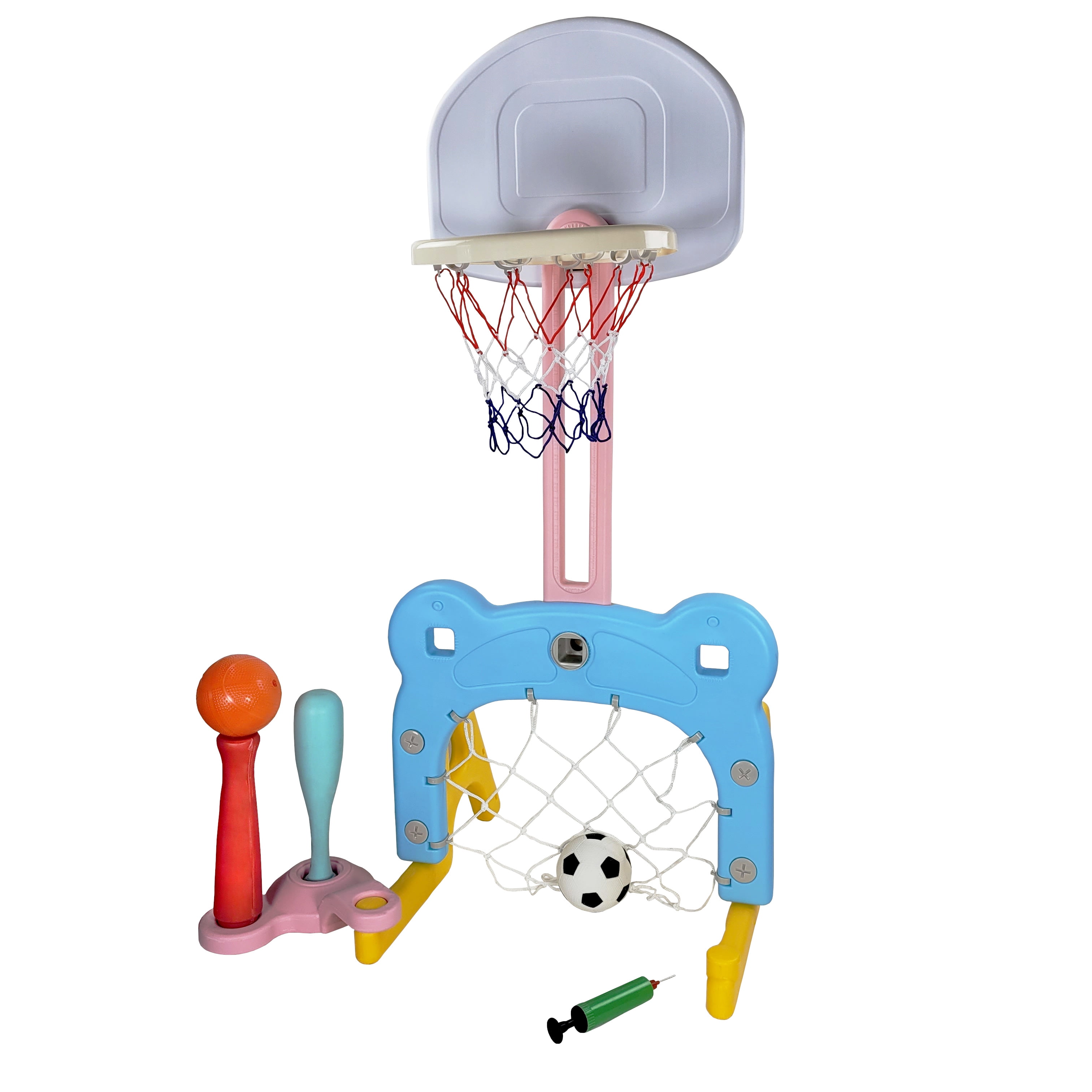 Zillywood Kids Sports Activity Center - 3 In 1 Play Toy Set - Walmart.com