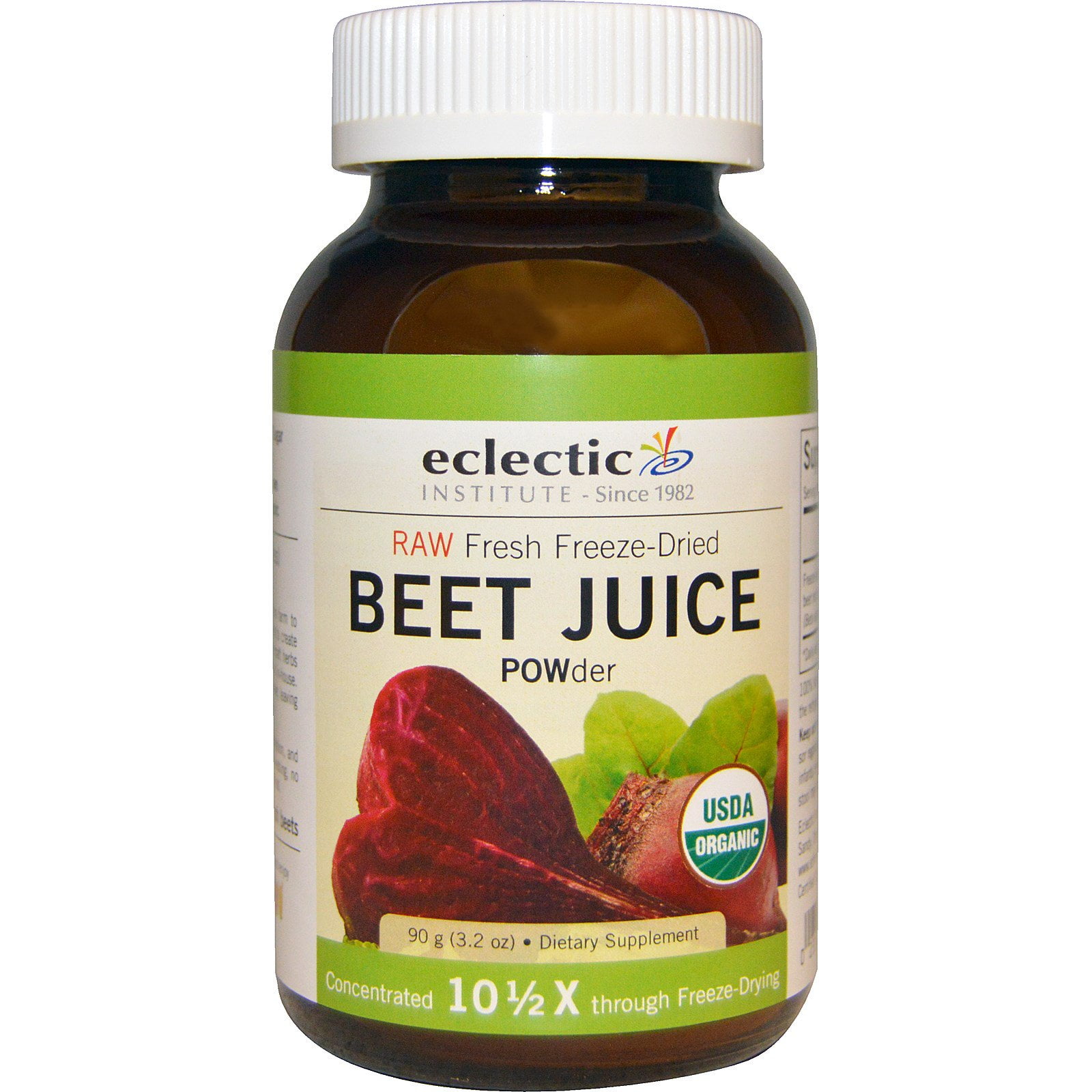 Eclectic Institute Organic Beet Juice Powder 3 2 Oz 90 G