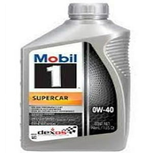 Mobil 1 Supercar Advanced Full Synthetic Motor Oil 0W-40, 6-pack of 1 ...