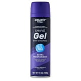 Equate Men's Extra Moisturizing Shave Gel with Vitamin E 7 oz, Paraben ...