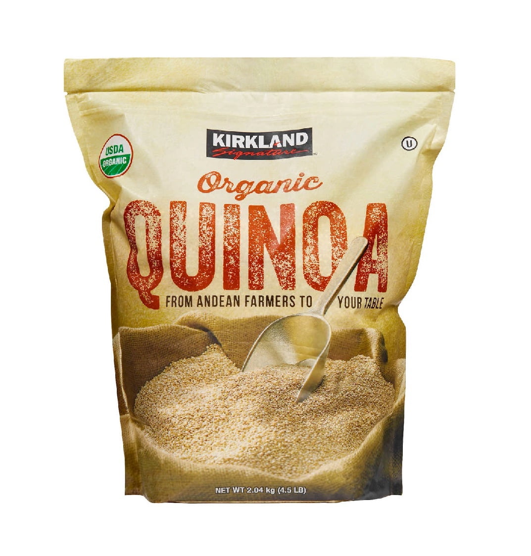 Kirkland Signature Organic Quinoa, 4.5 lbs 1PK - Walmart.com