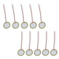 Kuyiluo Piezo Disc 10PCS 20mm Piezo Disc Diaphragm Elements Buzzer ...