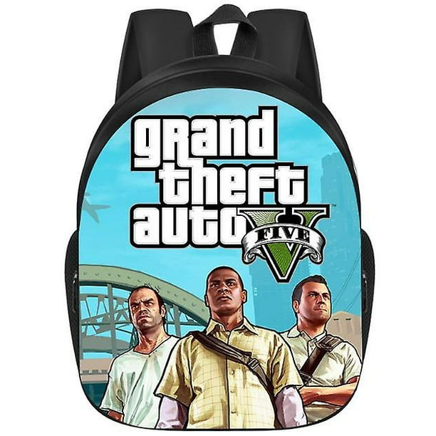 Gta5 Grand Theft Auto Backpack Student School Bag - Walmart.ca