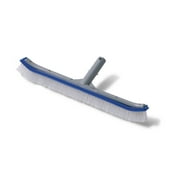 Pooline Products Curved Pool Brush with Aluminum Back and Handle, SS ...