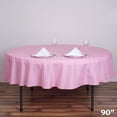 BalsaCircle 6 pcs 90" Round Polyester Tablecloths Table Cover Linens ...
