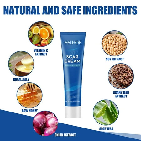 15g Scar Cream Make Scars Smaller & Less Visible Skin Care Easy to ...
