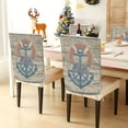 Decorative Chair Back Cover One Size x2 Chair Cover Dining Chair ...