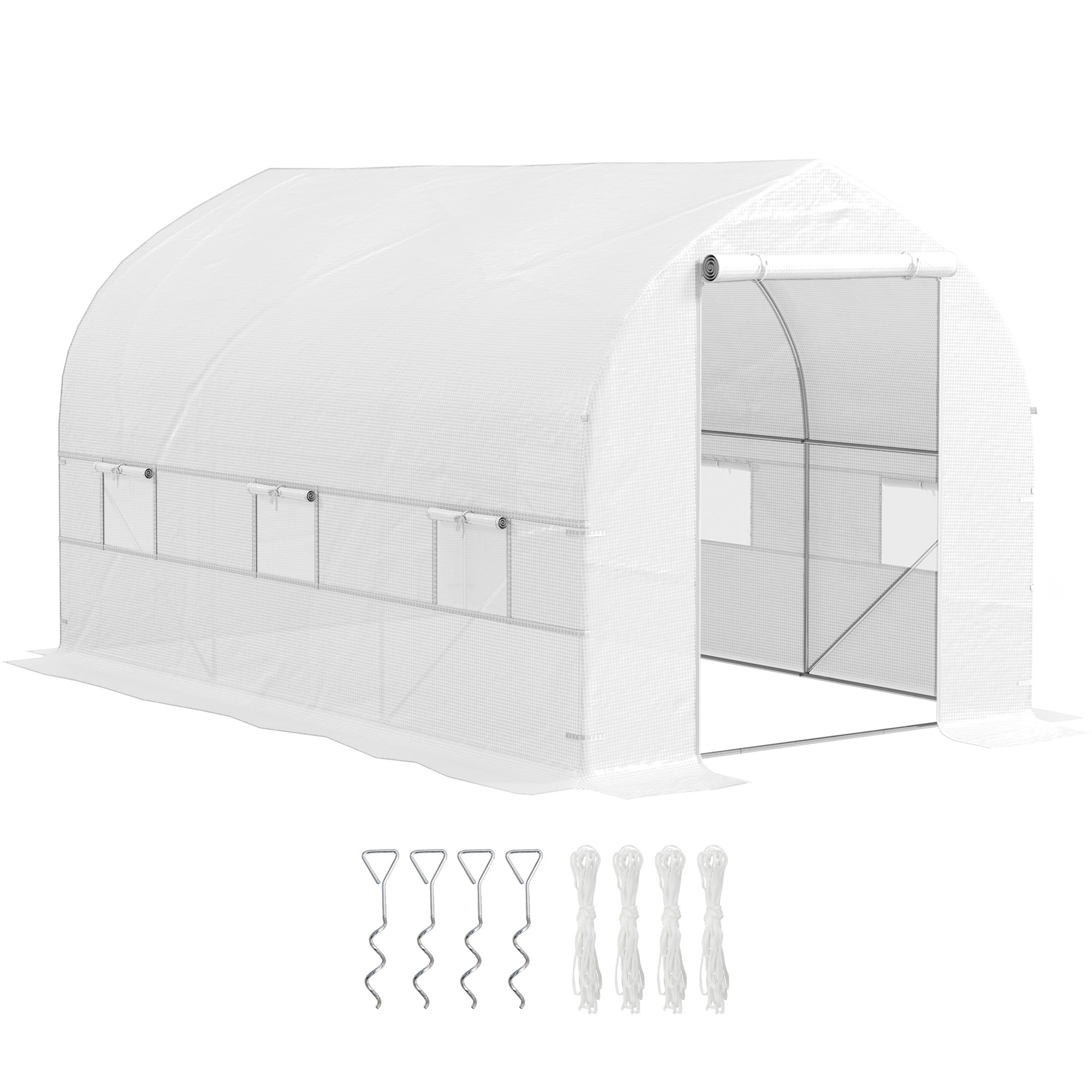 Click here for Outsunny 11.5 X 6.6 X 6.6 Portable Walk-In Tunnel... prices