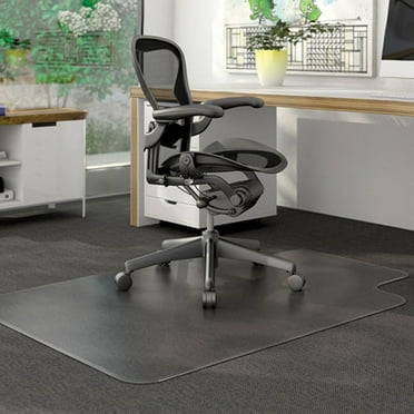 Ktaxon 36" x 48" Home Office Chair Pvc Floor Mat with Lip for Carpet ...