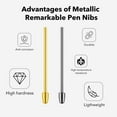 Metal Nibs Tips Replacement For Samsung Galaxy Tab S9 S9fe S9 Ultra S8