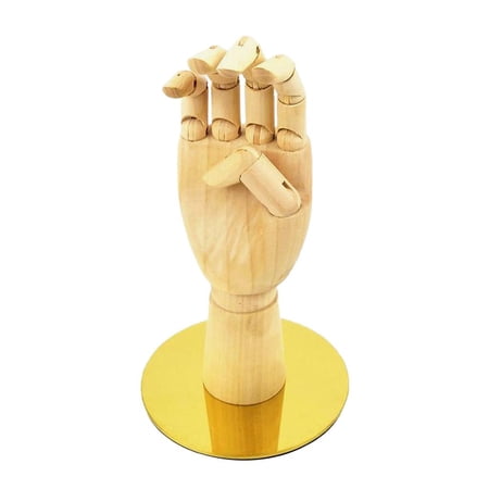 Flexible Wooden Hand Model Display Fake Hand Manikin | Walmart Canada
