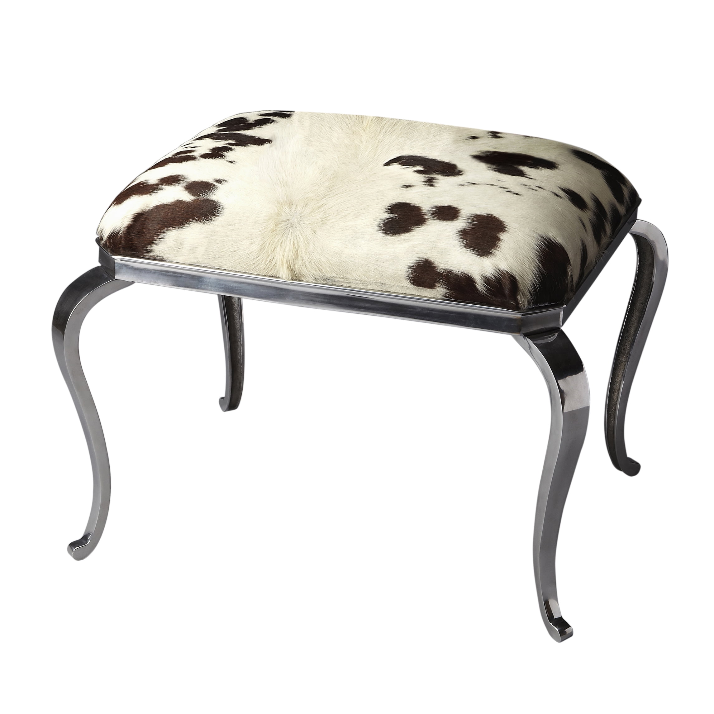 Butler Chantal Hair-On-Hide Ottoman - Walmart.com