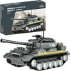 Tank Tiger 131 Building Blocks Model Brick Building Toy Set - Walmart.com