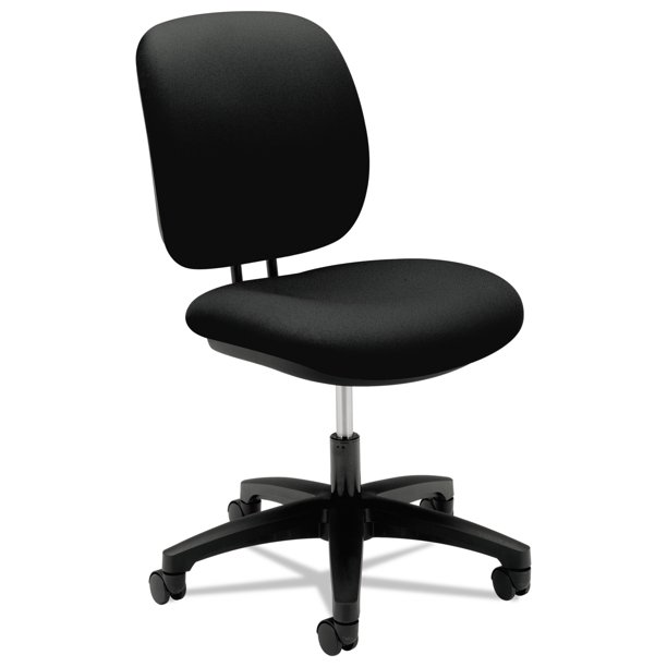 HON ComforTask Task Swivel Chair, Black - Walmart.com