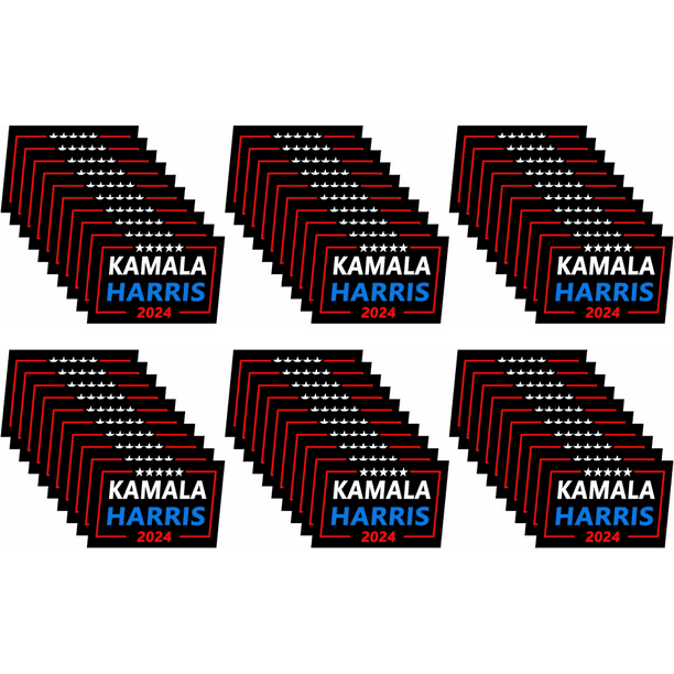 10 Pegatinas Campaña Del Presidente 2024 Kamala Harris para Nevera ...
