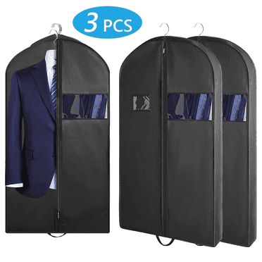 Sorbus Garment Rack Cover - 6 Ft Transparent Clothes Rail Cover ...