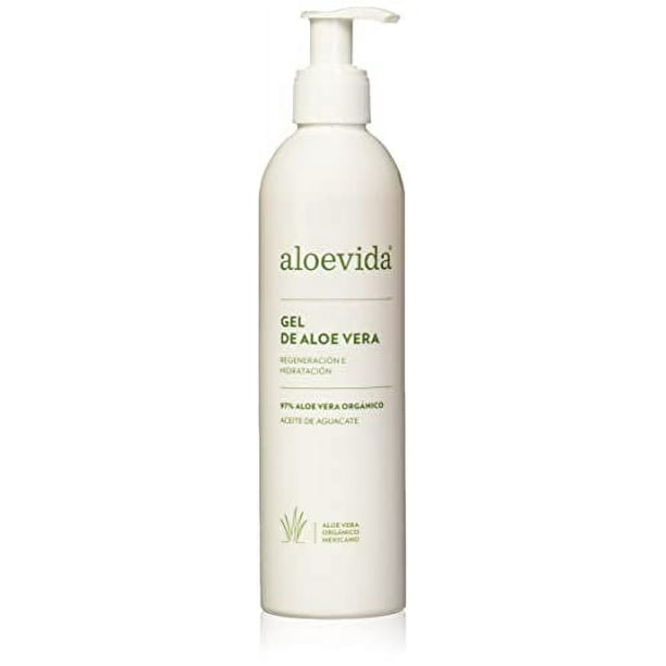 Aloe Vida Gel de Aloe Vera, Regeneracion y Hidratacion 97% Aloe Vera ...