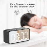 AEC Alarm Clock, FM Radio, Bluetooth Wireless Speaker, LED Display ...