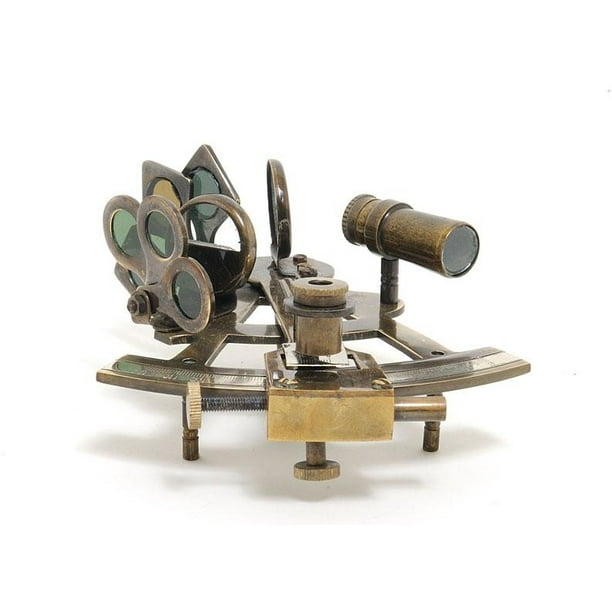 Nautical Sextant in wood box (Medium) - Walmart.com - Walmart.com