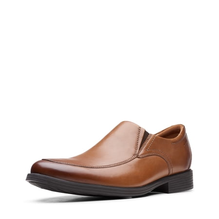 Clarks Whiddon Step Dark Tan Leather 8.5 D (M) | Walmart Canada