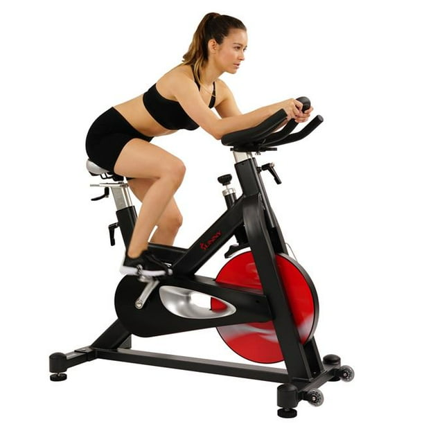 Sunny Health & Fitness Evolution Pro Magnetic Belt Drive Indoor Cycling Bike - Walmart.com