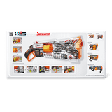 XSHOT Skins Lock Blaster (16 Darts) Air Pocket Technology Outdoor Foam ...