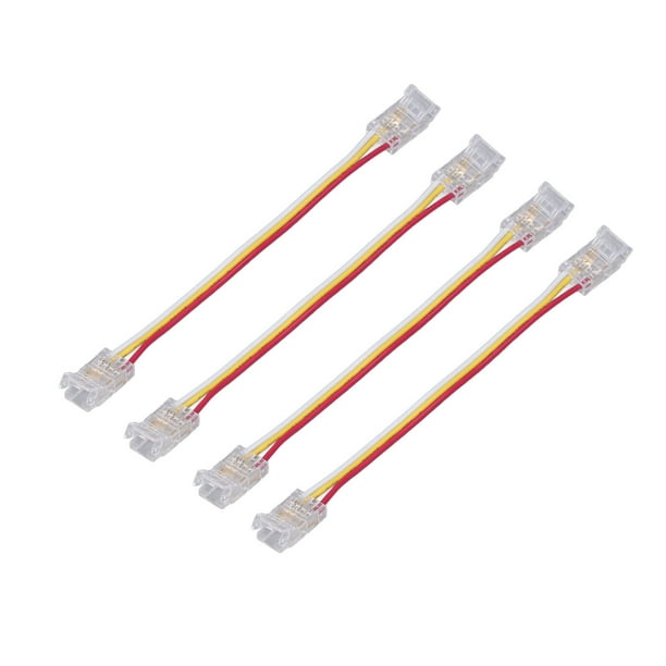 Light Strip Connectors, 10 Pieces LED Light Strip Connectors Widely ...