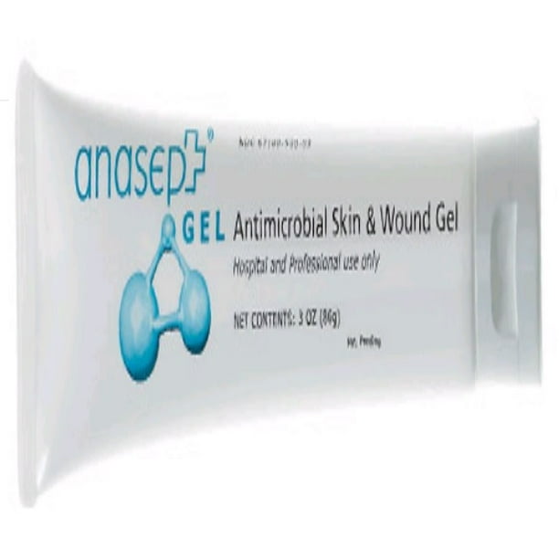 Anasept Antimicrobial Wound Gel 3 0z., 5003G - EACH - Walmart.com
