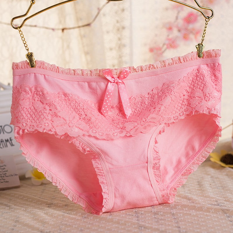 Ardorlove Women Multi Color Lace Briefs Low Waist Sexy Lingerie