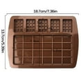 InsCrazy Chocolate Molds Bar Block Molds for Valentine's Day, Waffles ...