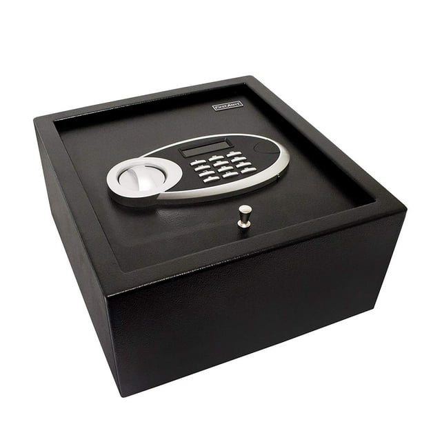 First Alert Anti-Theft Home Security Top-Opening Steel Safe for Desk ...