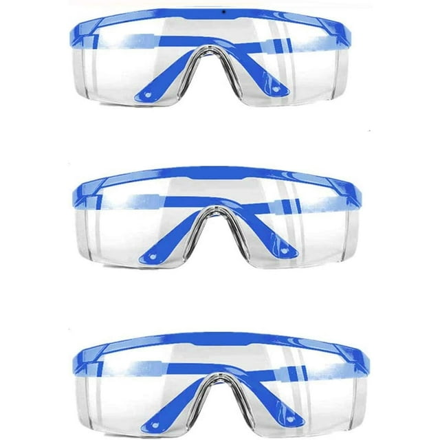 3 Pack Safety Goggles Protective Eyewear Goggles, Anti Droplet Debris ...