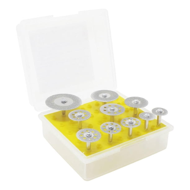 Kit Discos Diamantados Mototool Taladro Precisión 10 Piezas Rork MT-013 ...