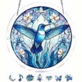 Aodebiao Acrylic Puzzle Suncatcher 83 Pieces, Golden Tide Sun Catchers ...