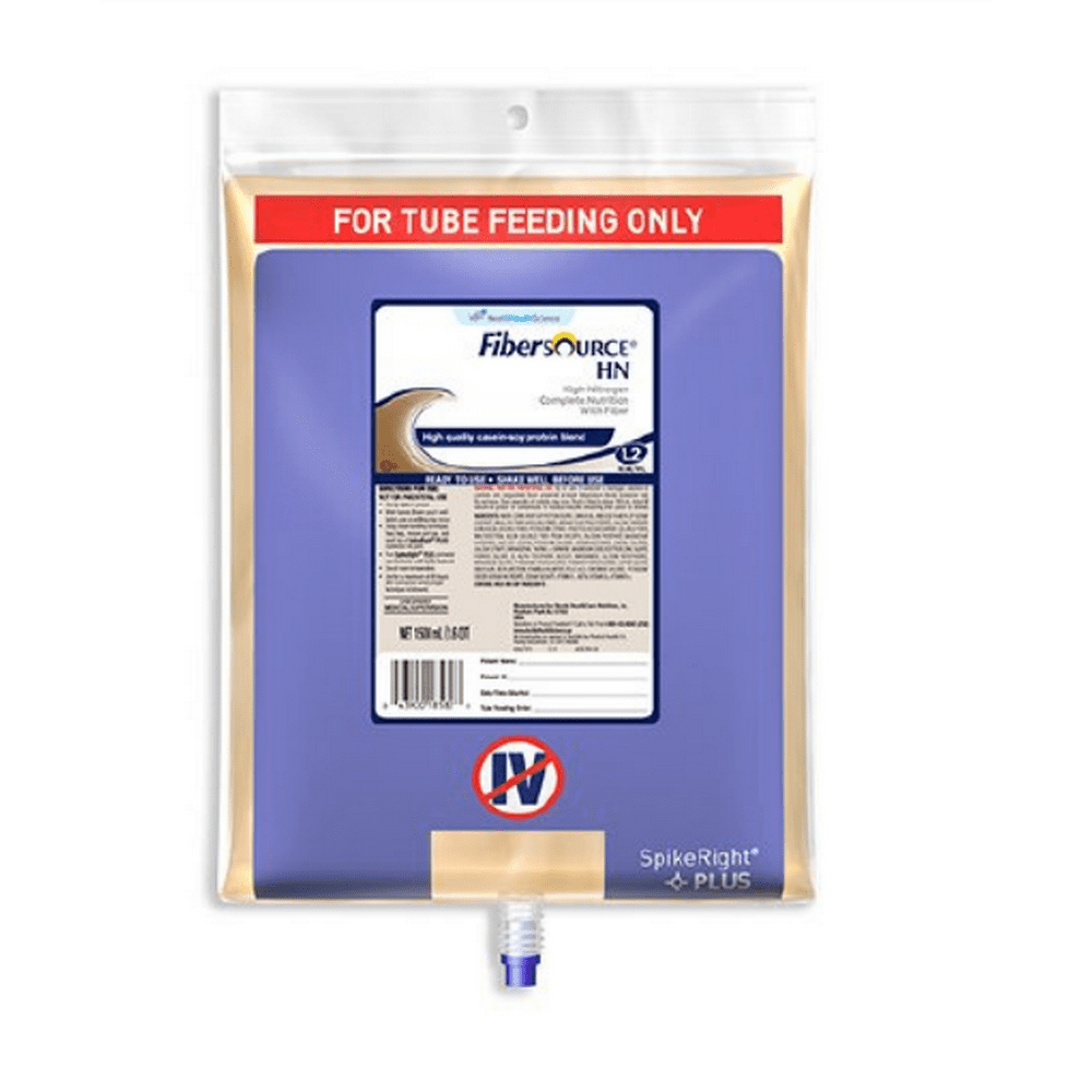 Fibersource HN Tube Feeding Formula 4390018583 1500 mL Case of 4 ...