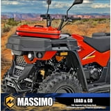 Massimo MSA210 Adult ATV 177cc Quad All-Terrain Vehicle - Red - Walmart.com