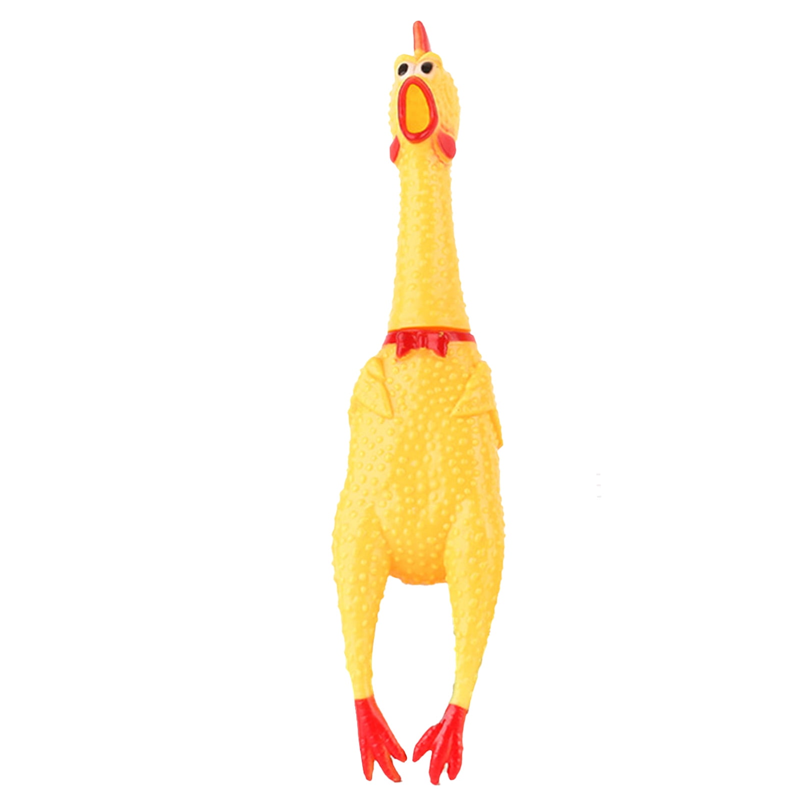 Click here for Domqga Screaming Chicken Toy Yellow Rubber Squakin... prices