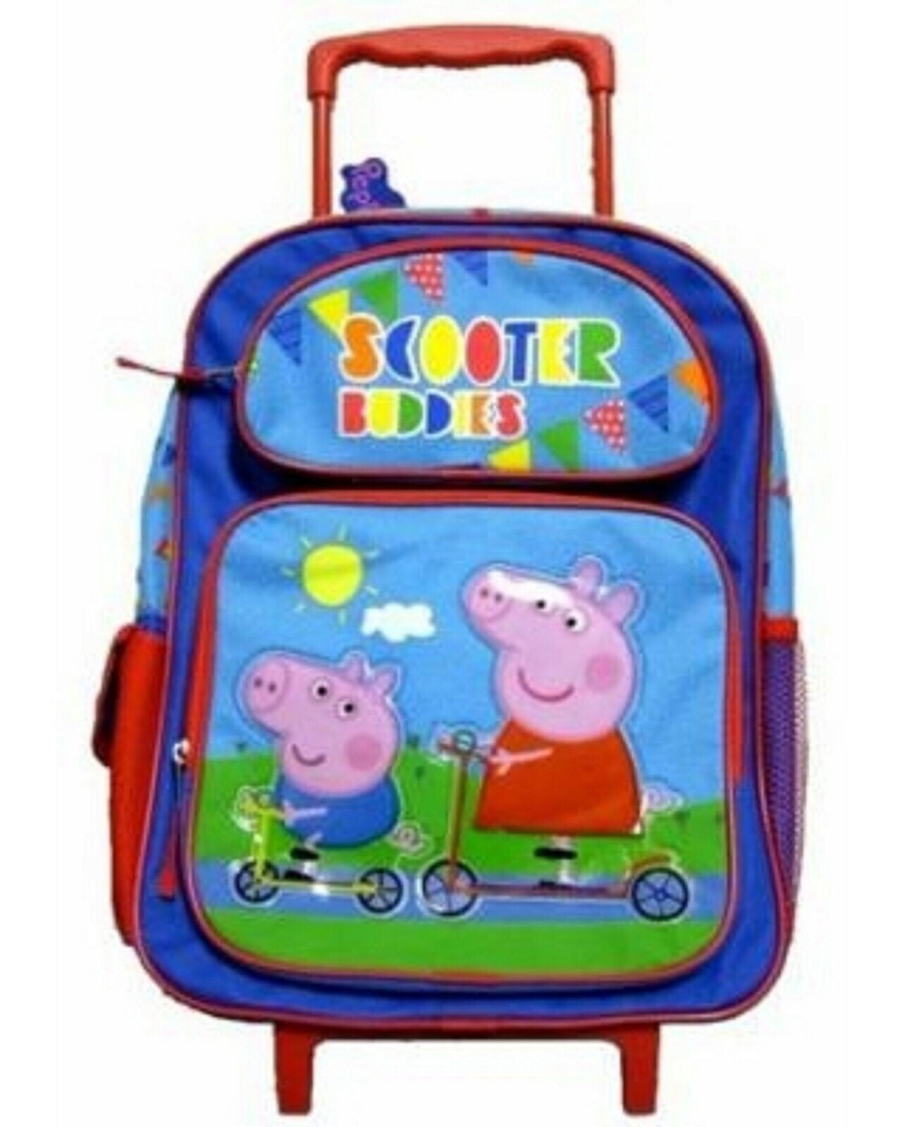 Peppa Pig Large 16" inches Rolling Backpack - Walmart.com