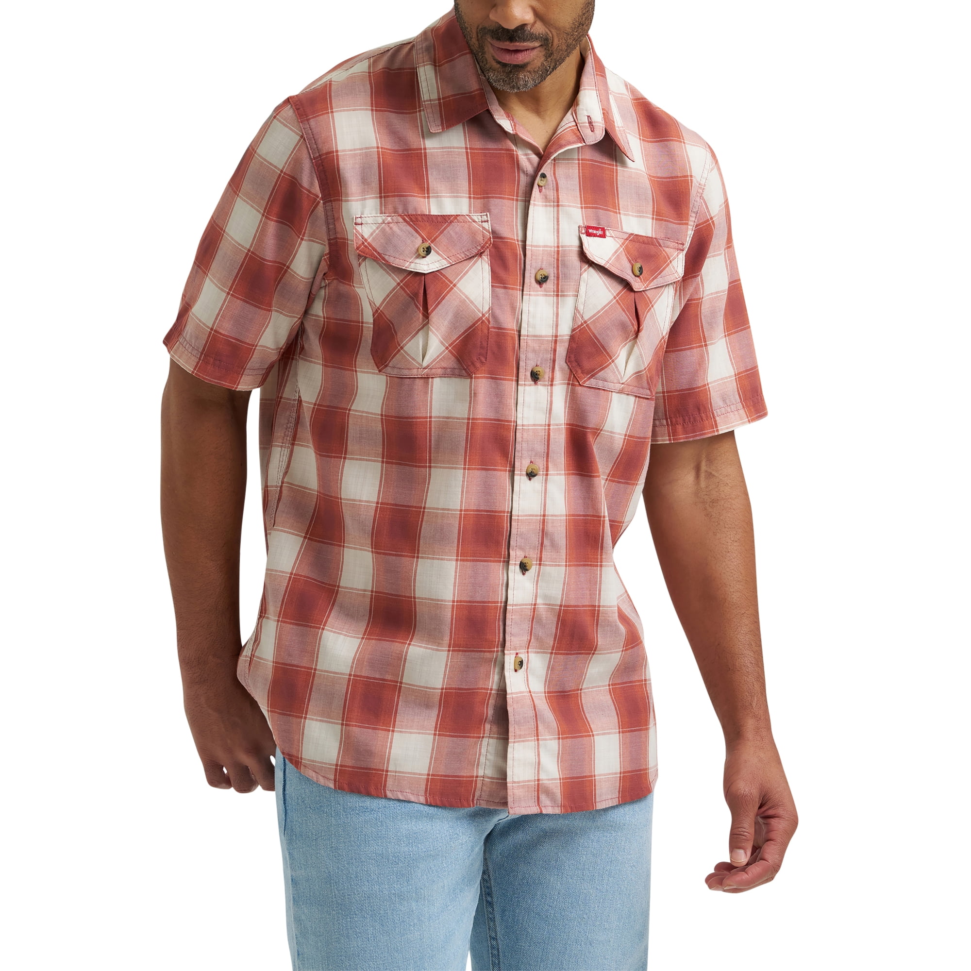 Click here for Wrangler Wr Ss Plaid Top prices