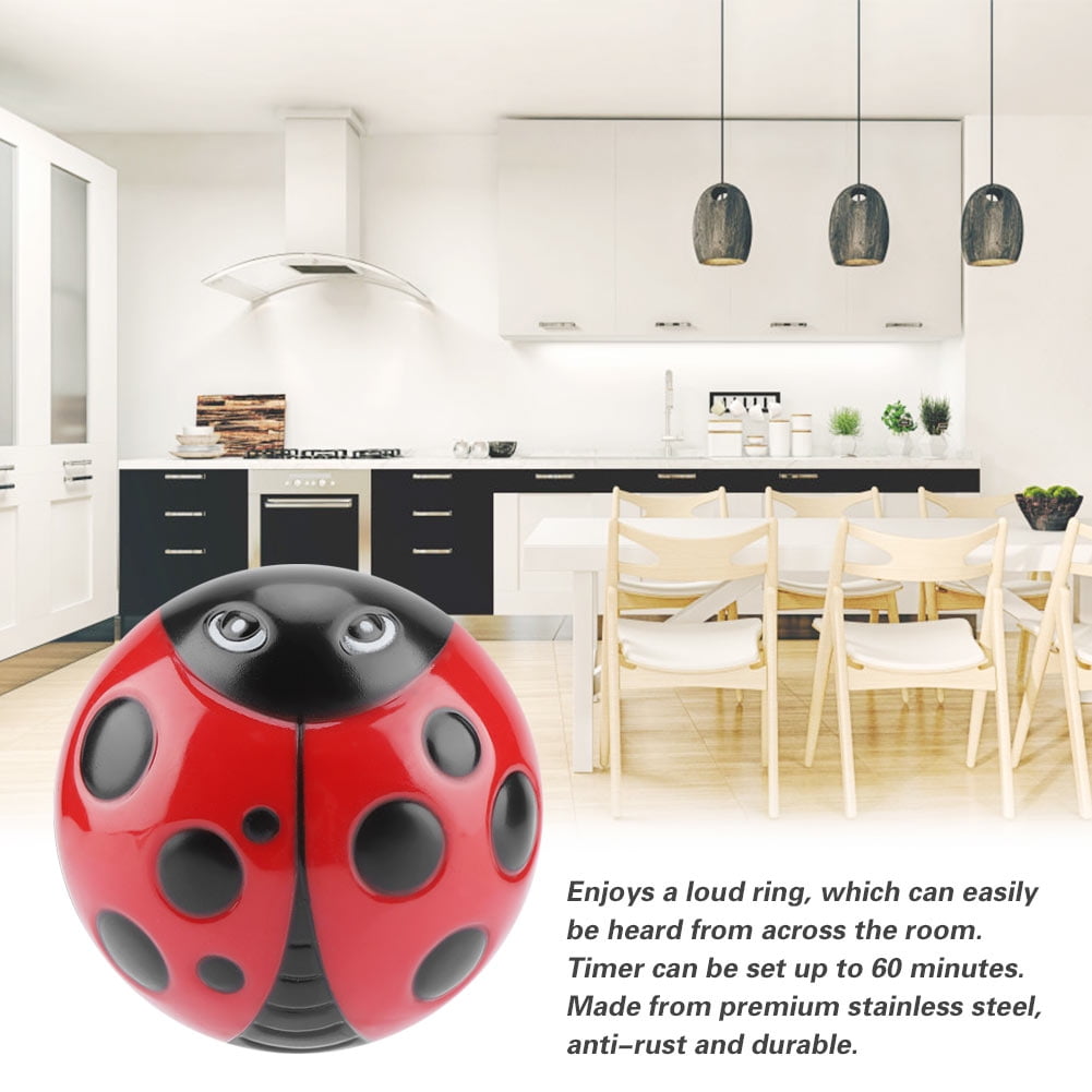 Click here for Lhcer Ladybug Kitchen Timer 60 Minutes Timer Mecha... prices