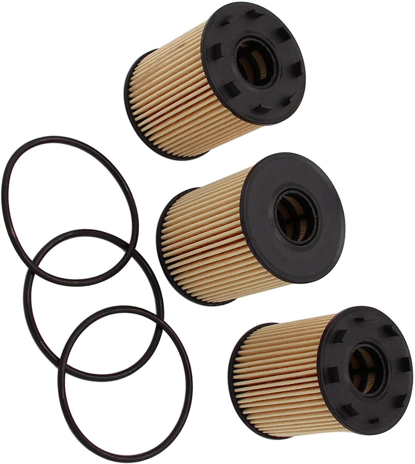 Seapple New Set of 3 Oil Filter Compatible with 2012 2013 2014 2015 ...