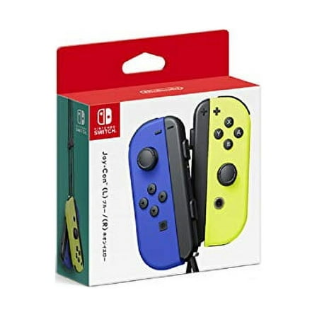 Nintendo Switch Joy-Con Controllers (Neon Red/ Neon Blue) - Walmart.com