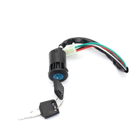 4 Wire Ignition Key Barrel Switch Replacing Your Faulty Part For 50cc ...