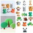 PFDDRW Forest Animal Cake Topper Tropical Jungle Safari Lion Giraffe ...