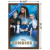 Disney Zombies 3 - Group Wall Poster, 14.725" x 22.375" Framed ...