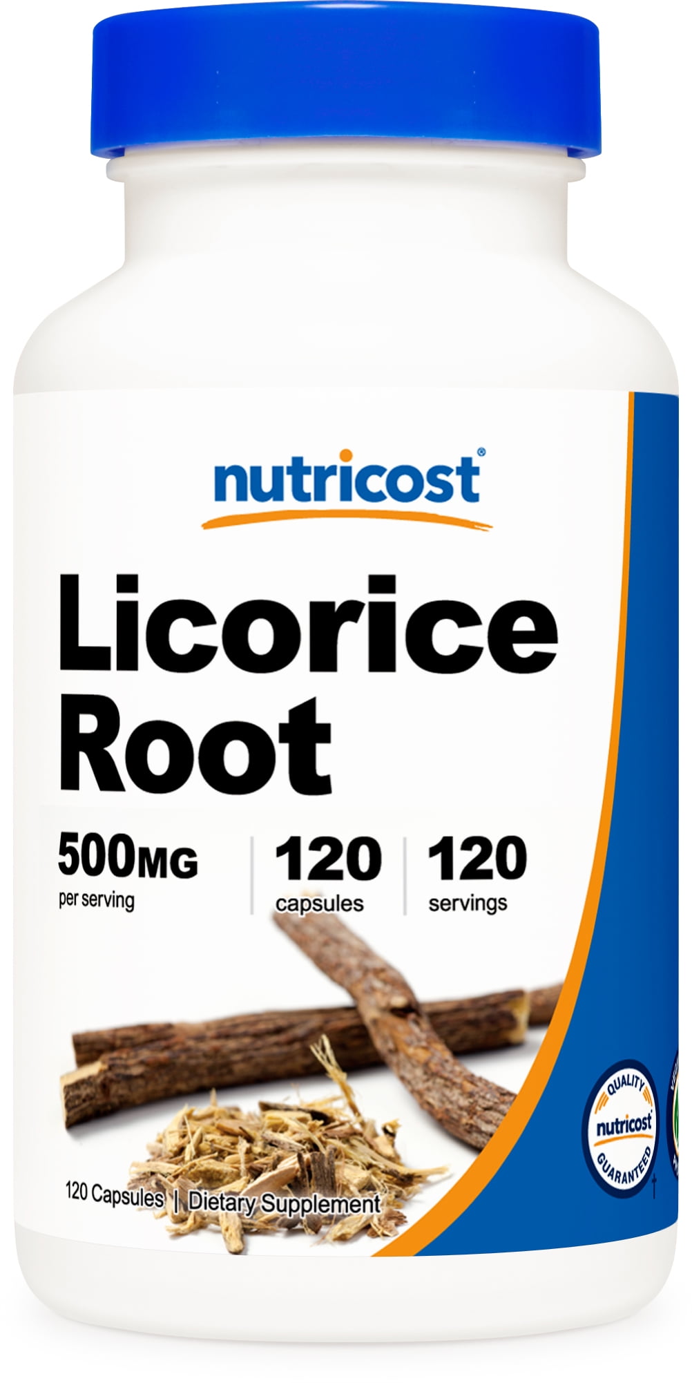 Nutricost Licorice Root 500mg, 120 Capsules - Non-GMO, Gluten Free ...